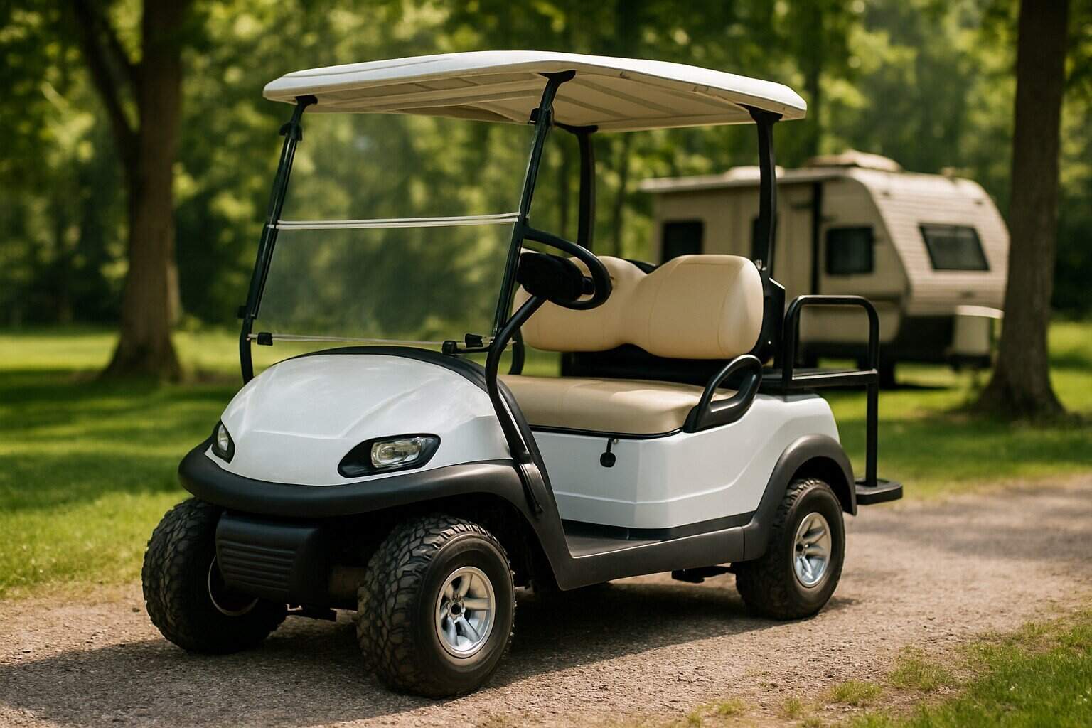 Comment choisir une voiture de golf occasion pour votre camping | Subloisirs